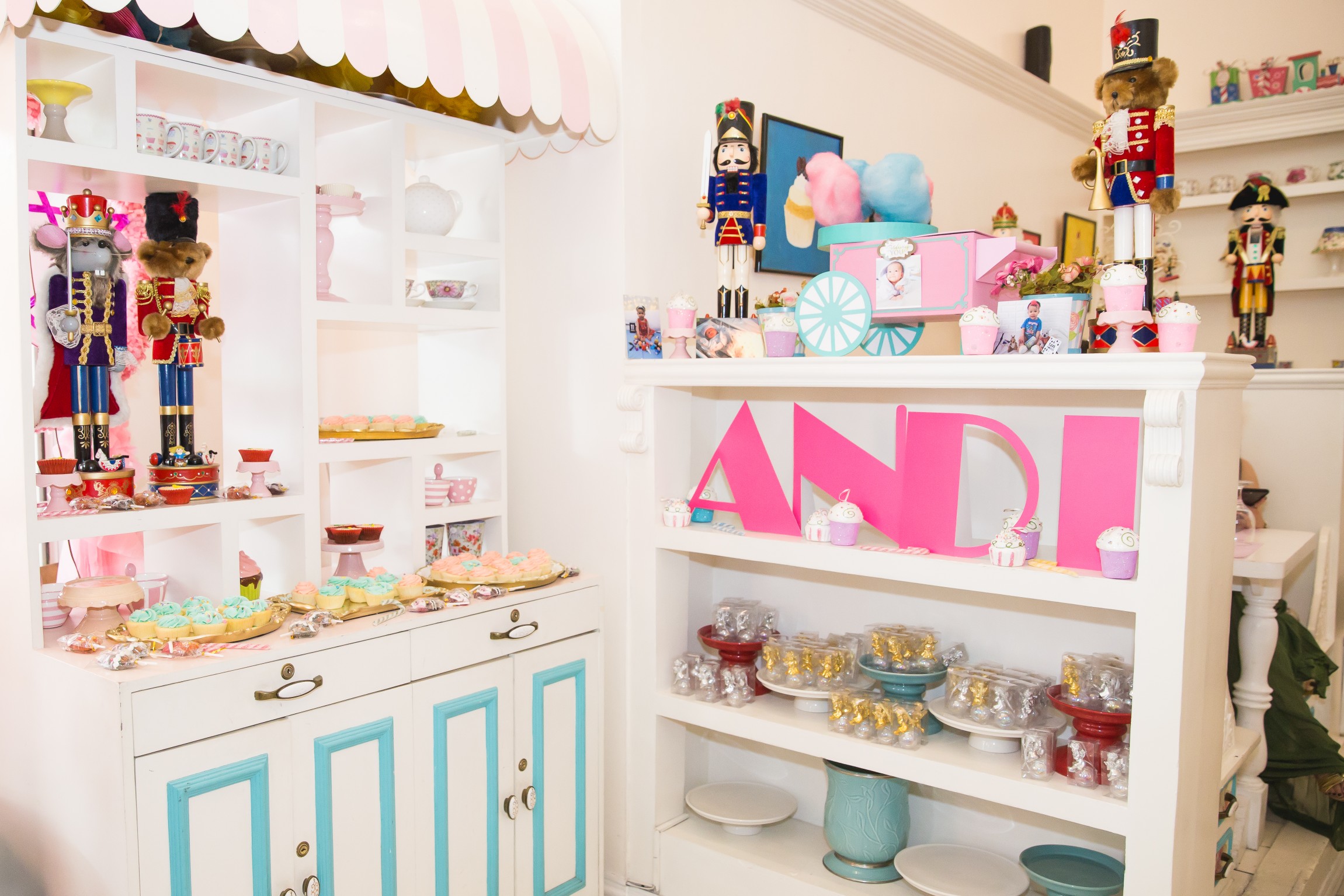 Andi's Pastel Candy Christmas 1st Birthday Party and Dedication ...