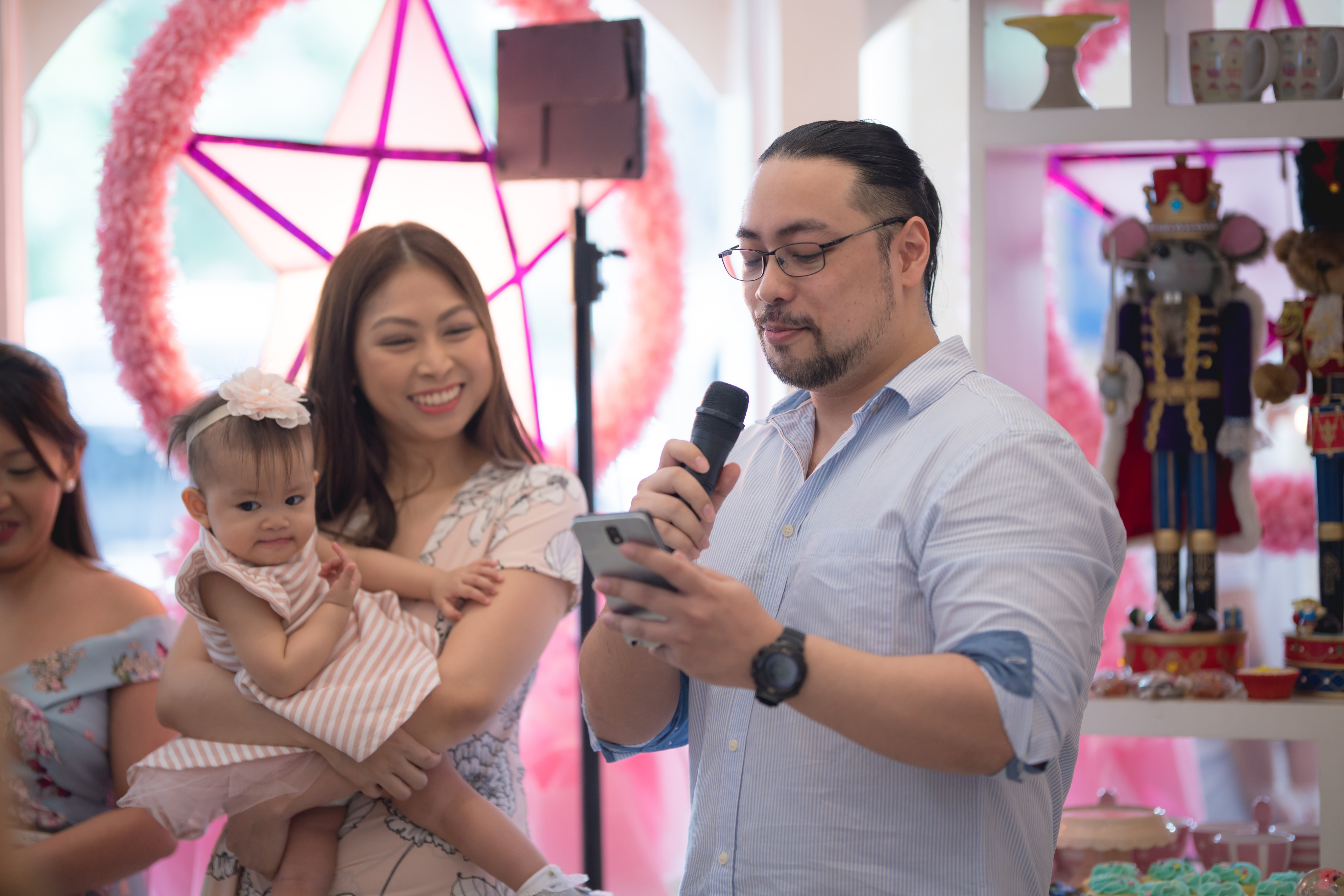 Andi's Pastel Candy Christmas 1st Birthday Party and Dedication ...